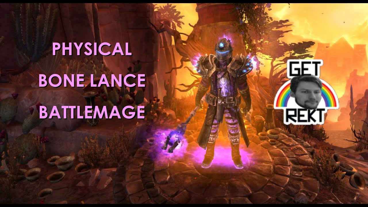 [HC] Grim Dawn Build Guide - Bone Lance Battlemage - YouTube