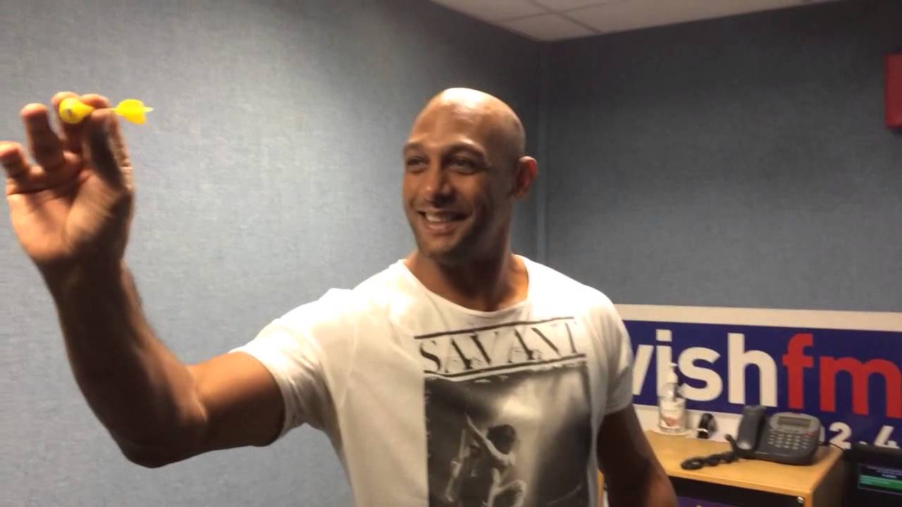 Wish FM Darts Challenge - Alan Hunte - YouTube