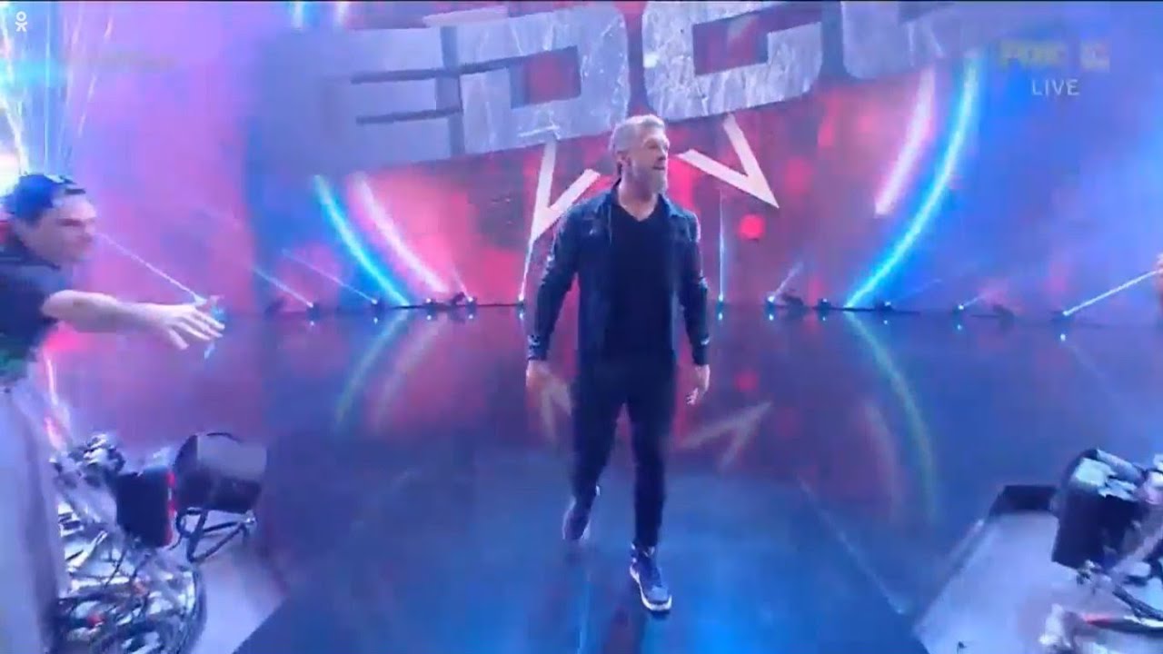 EDGE Returns To Friday Night Smackdown 7 July 2023 | WWE Smackdown ...
