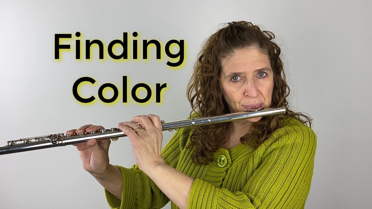 Finding Color in Your Musical Line - FluteTips 146 - YouTube
