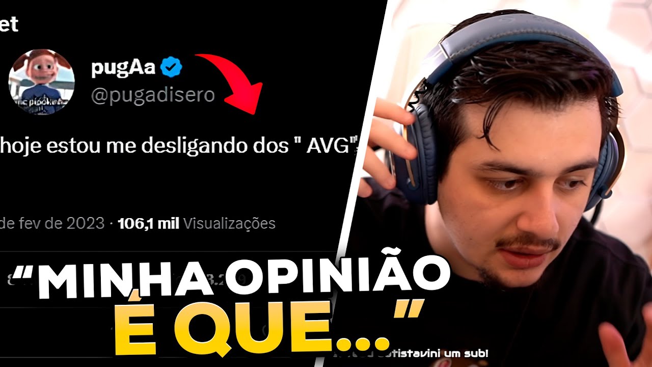 GABE FALOU SOBRE A SAÍDA DO PUGA DOS AVG - YouTube