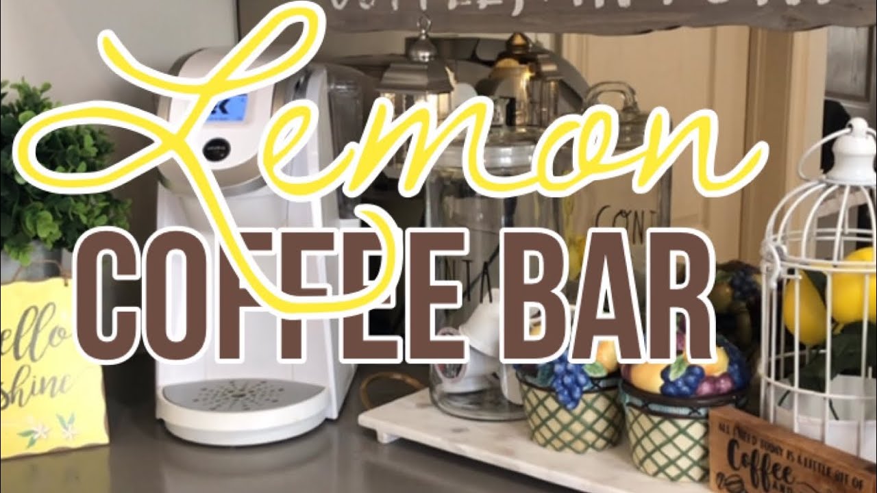 LEMON THEME Coffee bar/ COFFEE DRINK - YouTube
