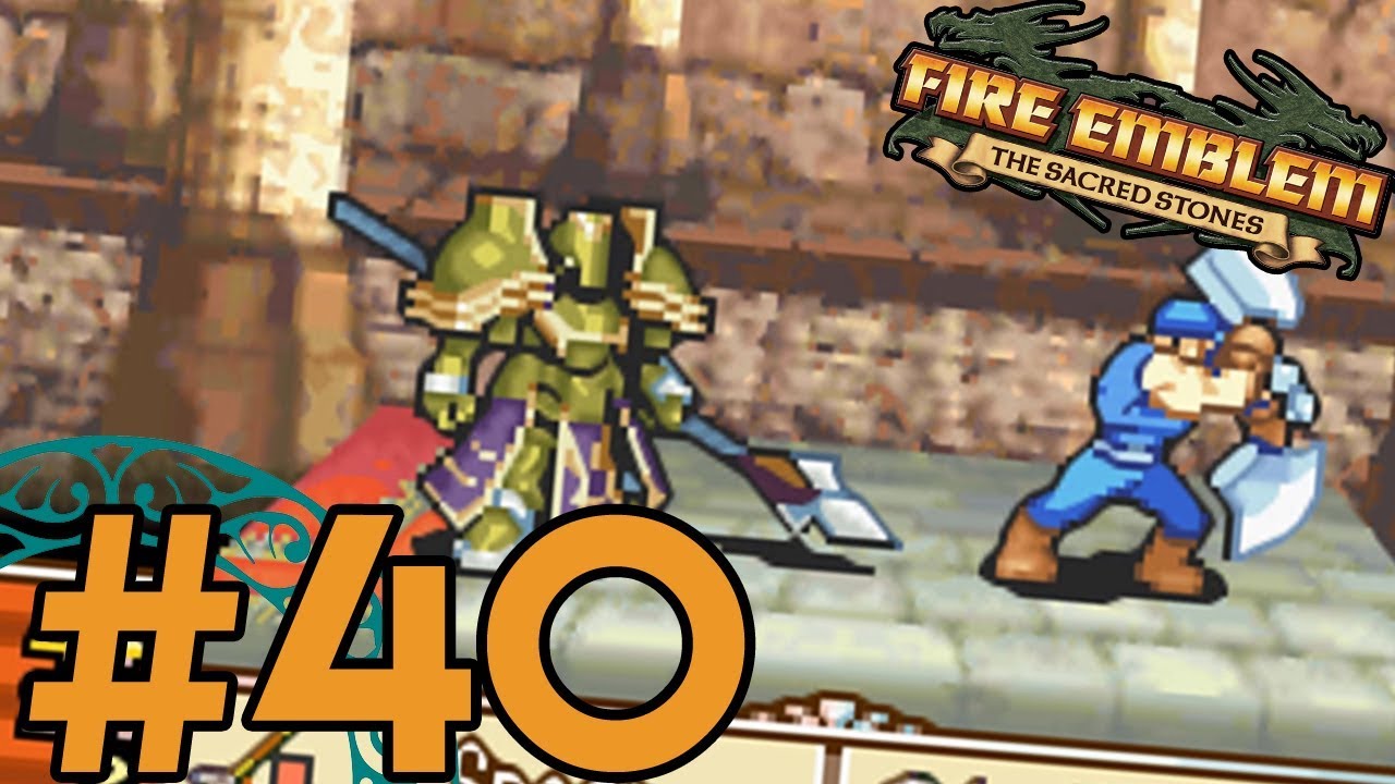 Vs Emperor Vigarde - Fire Emblem 8: The Sacred Stones #40 - YouTube