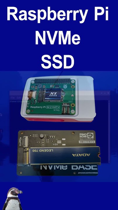 Raspberry Pi NVMe SSD with Pimoroni PCIe base / RPi HAT+ #nvme #ssd ...