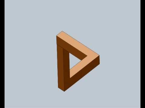 Using Solidworks to create an impossible object - YouTube