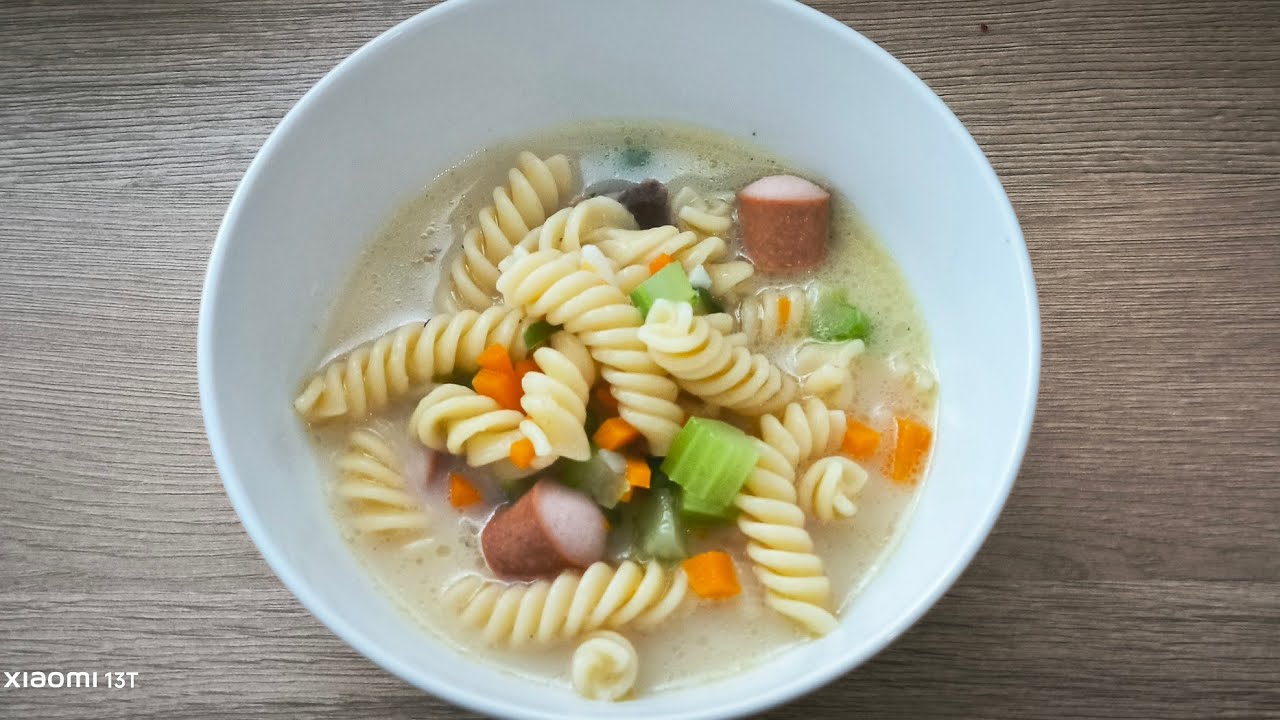 Filipino Chicken Sopas Recipe (Comfort food for rainy days) - YouTube