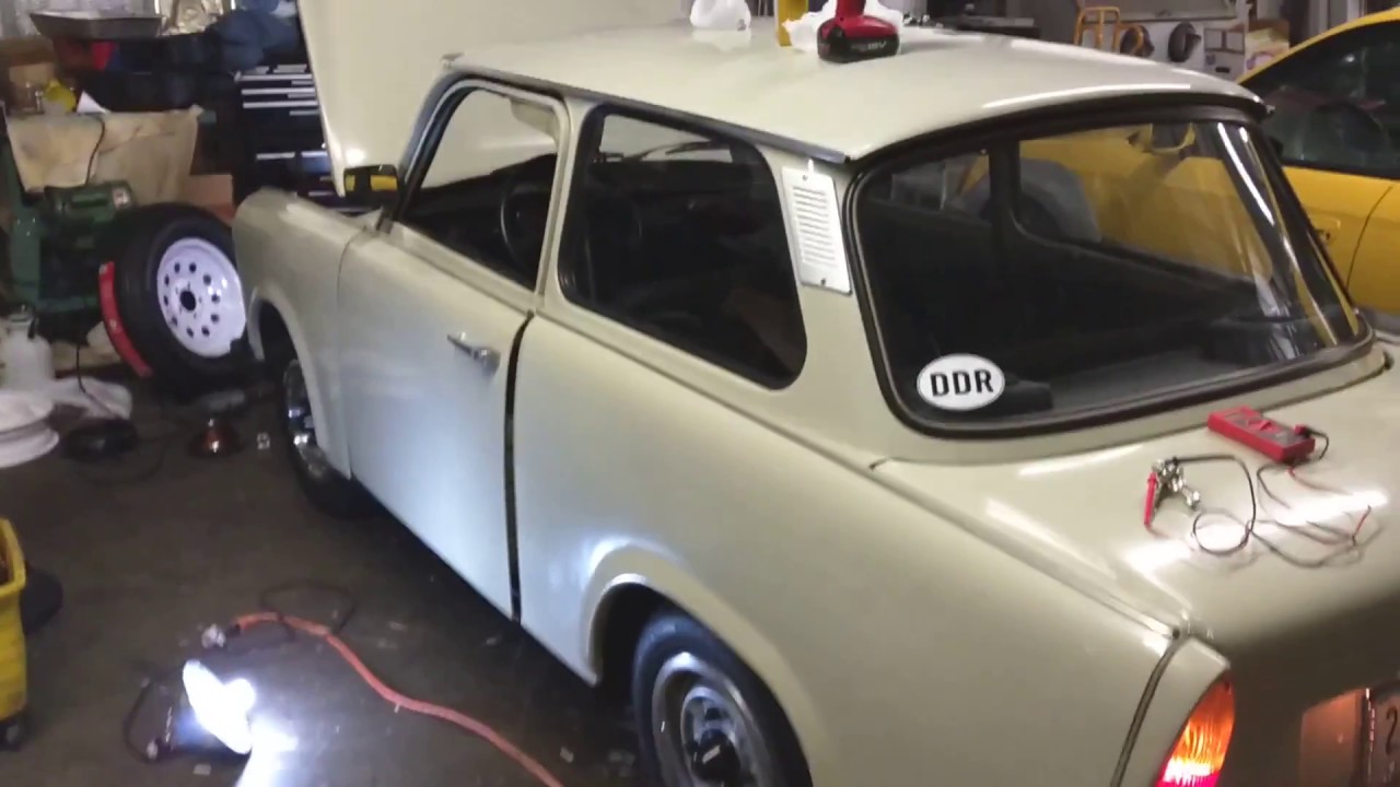 Trabant 601, LED H4 Headlight bulbs - YouTube