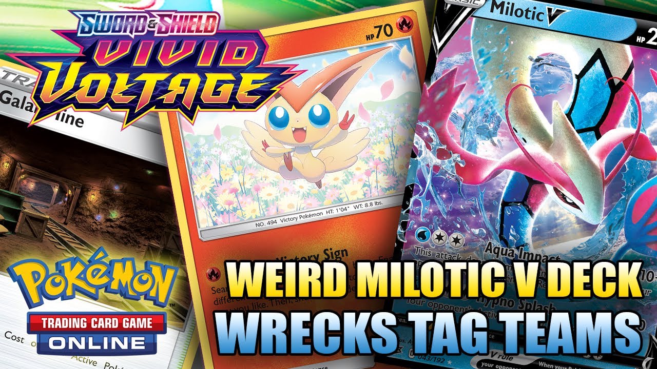 Milotic V Rogue Deck With Victini is PUNISHING TAG TEAMS!? (Pokemon TCG ...