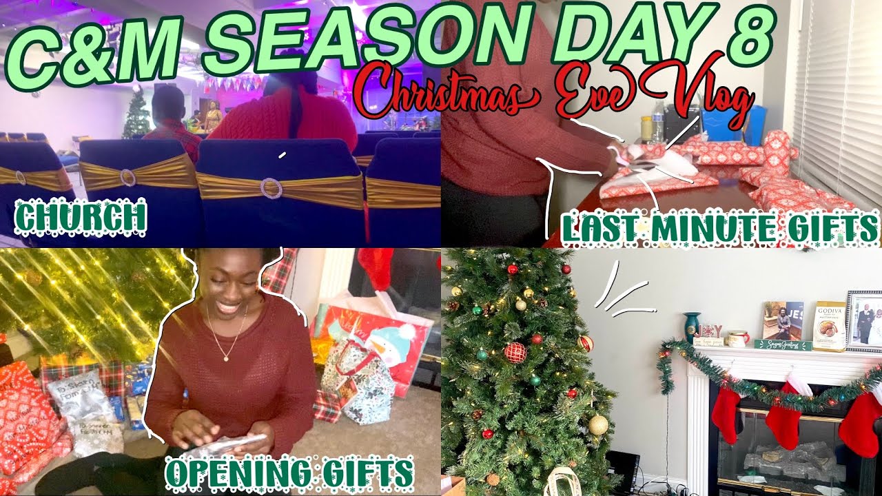 C&M SEASON DAY 8 🎄 | Christmas Eve Vlog ️💚 - YouTube