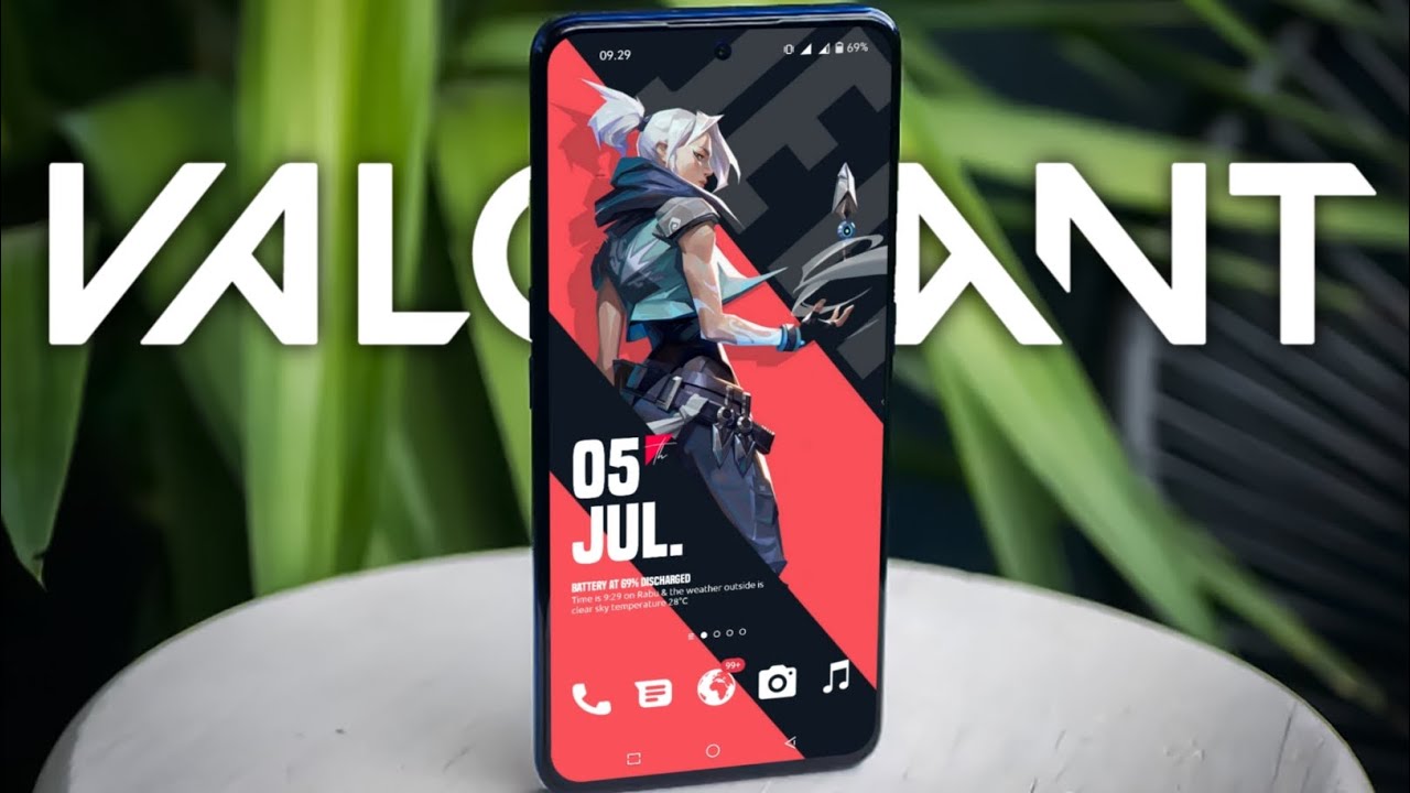 Jett Valorant Theme - Tema Realme UI & Oppo Color OS - YouTube