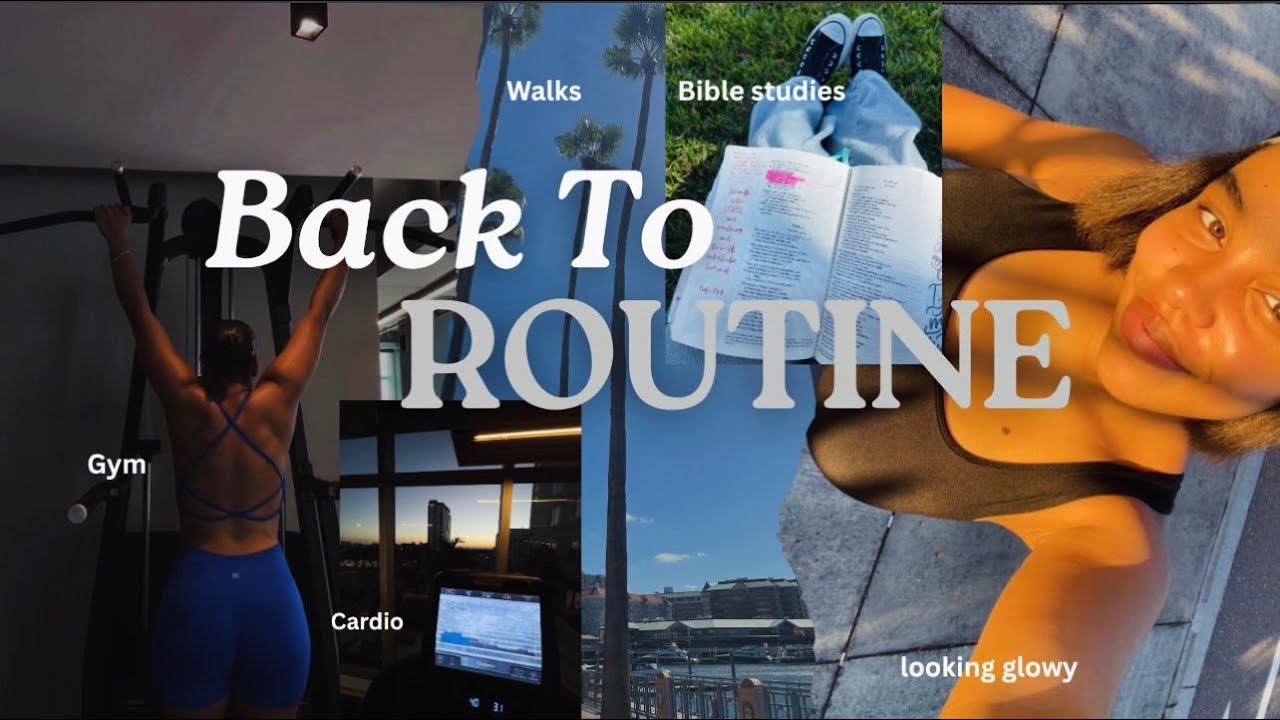 RESET VLOG || Lock back in with me: workouts, cleaning, walks, bible ...