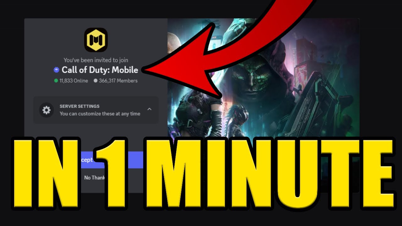 HOW to JOIN CALL OF DUTY MOBILE DISCORD SERVER PC & MOBILE - YouTube