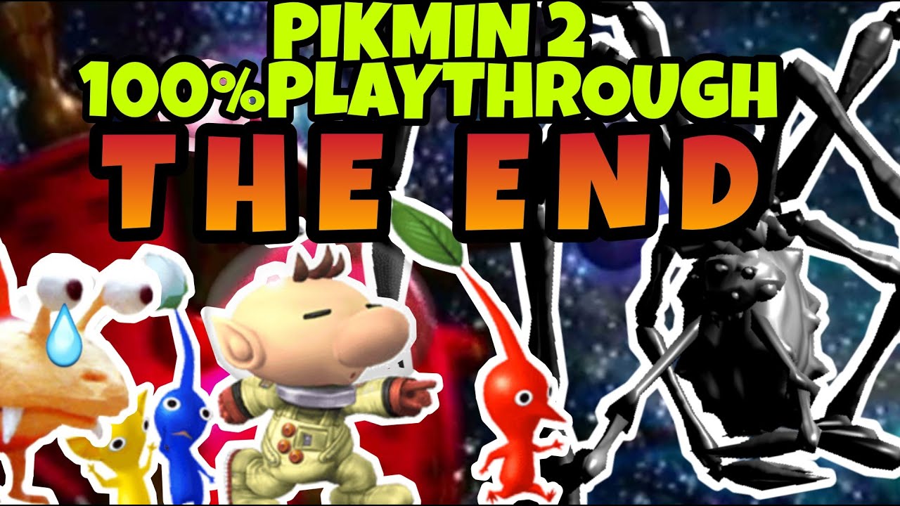 Its finally time to end this... - Pikmin 2 - 100% Playthrough - FINALE ...