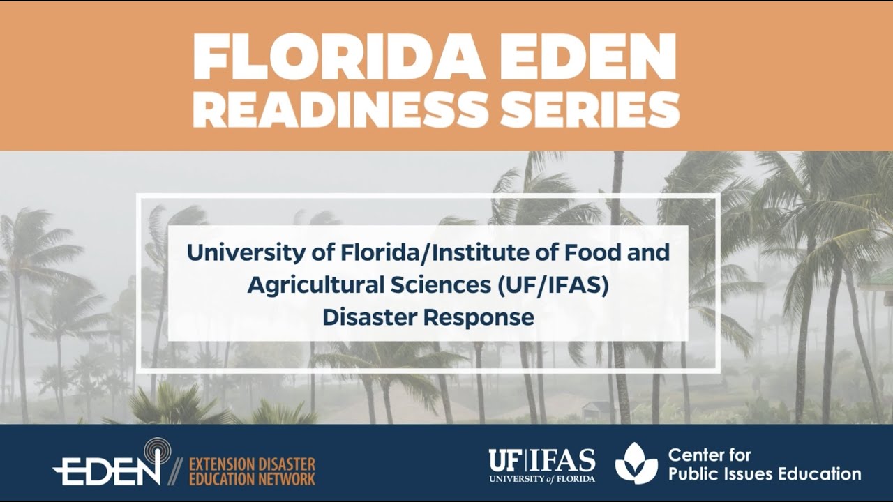 FDACS and UF/IFAS Disaster Response - YouTube