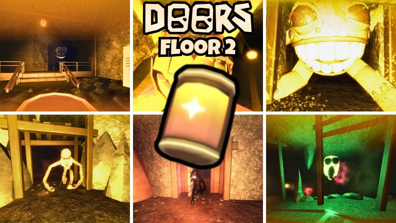 Using Barrel Of Starlight On All Entities in Doors Floor 2-Doors Floor ...