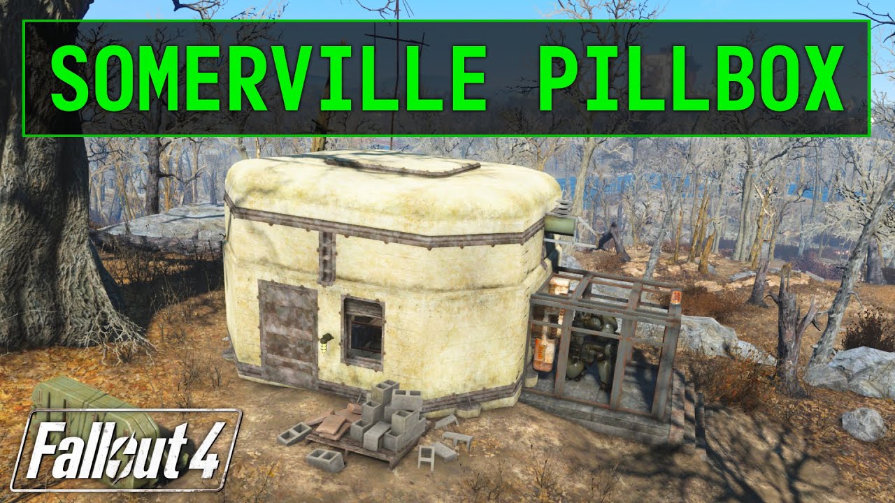Fallout 4 | Military Pillbox (Somerville) - YouTube