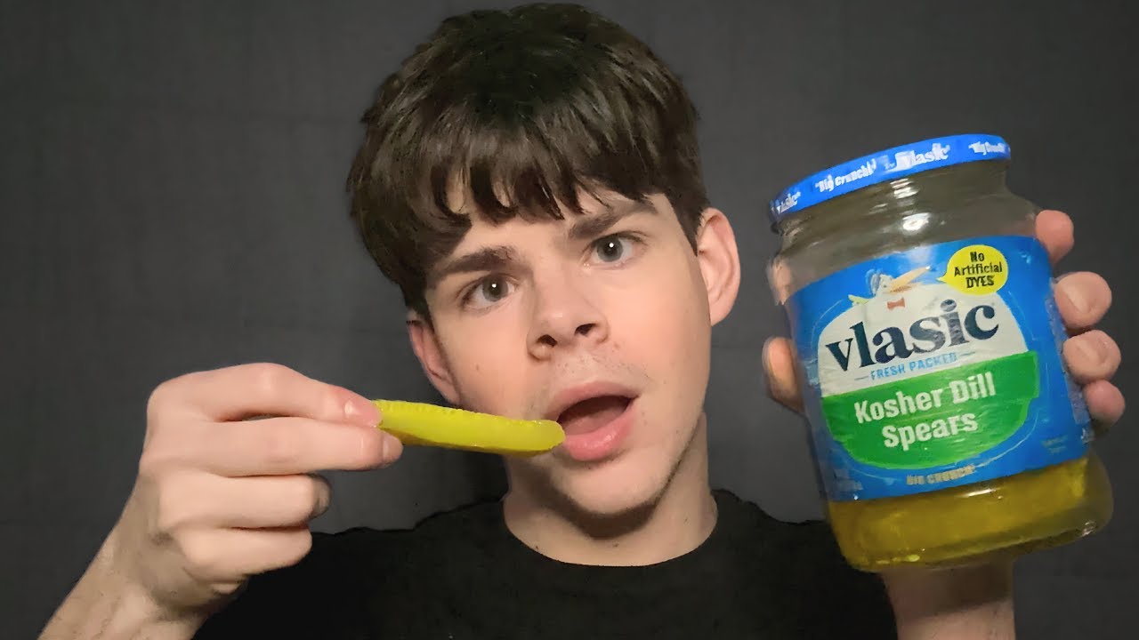 ASMR Pickles Mukbang | Eating Sounds - YouTube