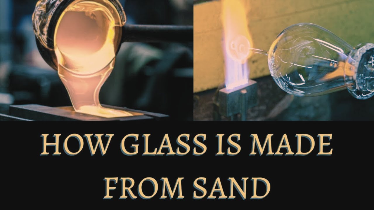 How sand turns into glass - YouTube