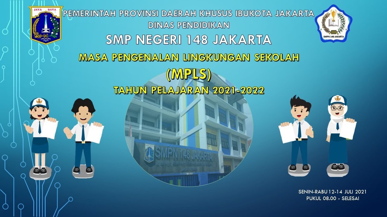 MPLS SMPN 148 JAKARTA 2021-2022 - YouTube