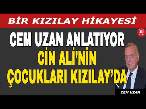 Cem Uzan: Cin Ali’nin Çocukları İçin Kızılay Vurgun Yeri #deprem #seçim #cemuzan