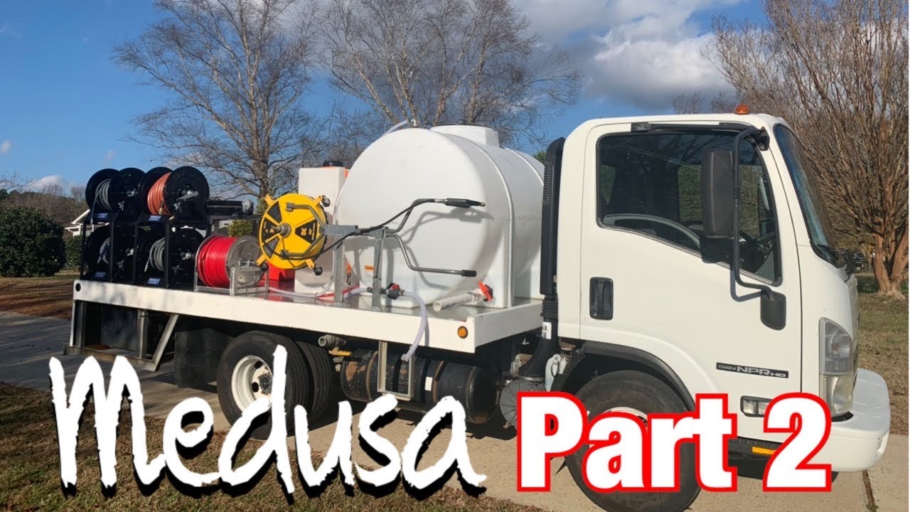 New Pressure Washing Rig: Medusa part 2 - YouTube