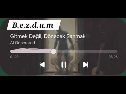 Gitmek Değil Dönecek Sanmak
