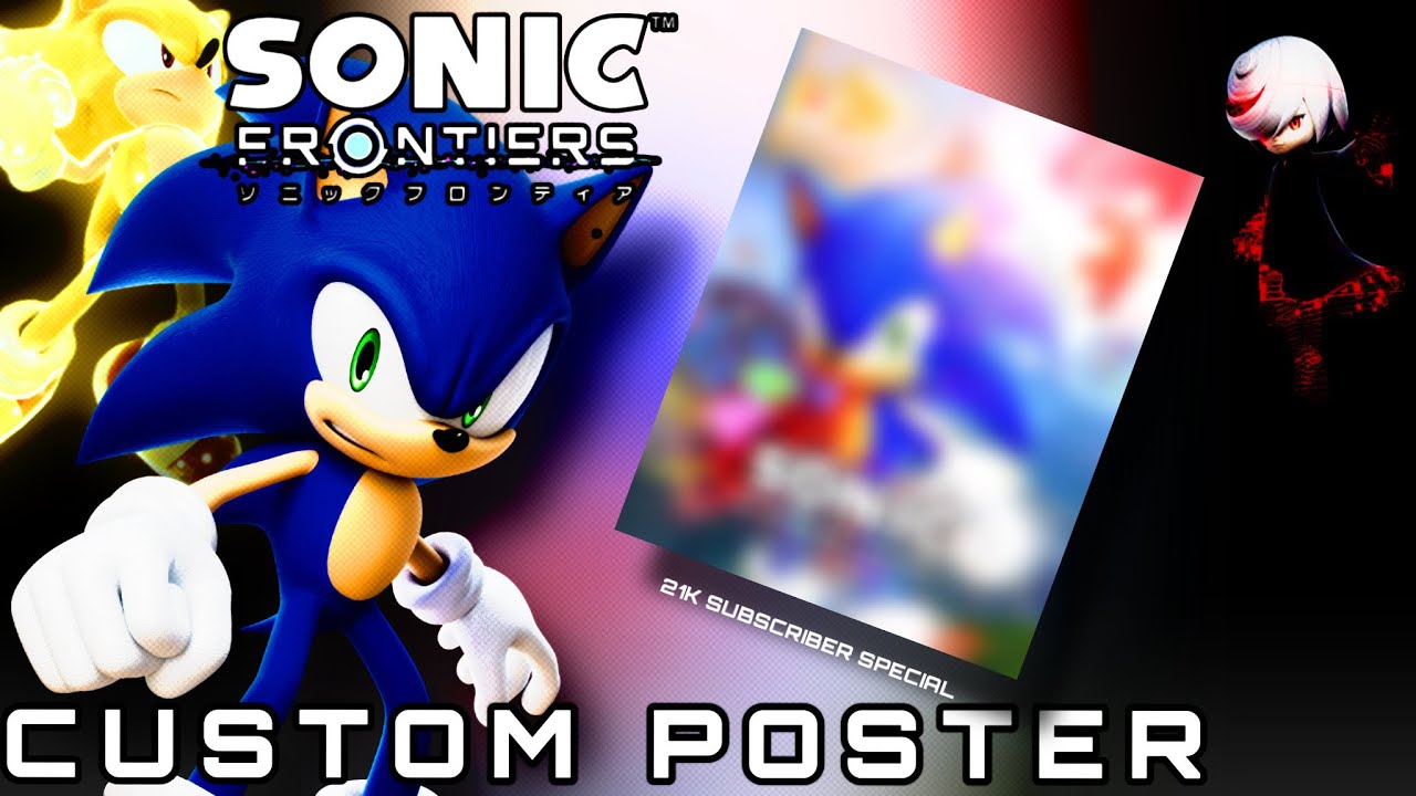 [RareGalaxy5] Making A Custom Sonic Frontiers Game Box Art! (21K ...