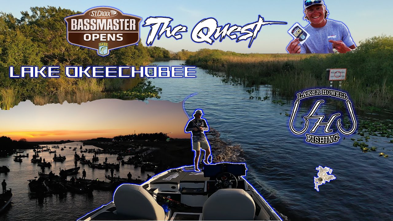 Bassmaster Opens EQ Lake Okeechobee : The Quest 2024 - YouTube