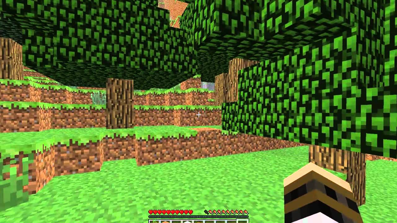 Minecraft ep.1 salais un piparinjs. Iesakums - YouTube