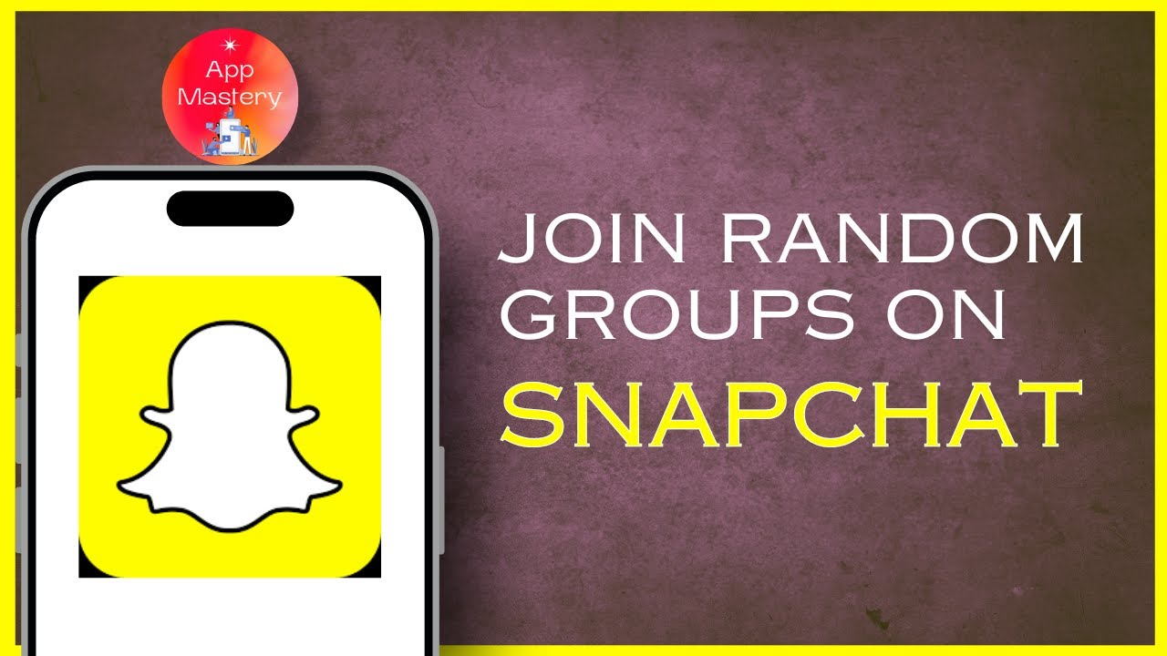 How To Join Random Groups On Snapchat - YouTube