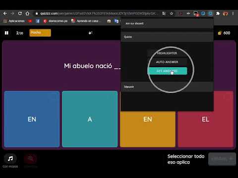 como ver respuestas en QUIZIZZ - YouTube