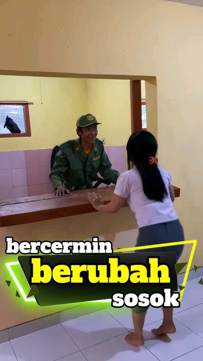 Cewe Cantik Kaget Saat Bercermin Di Prank Gerandong And Pak Hansip Youtube