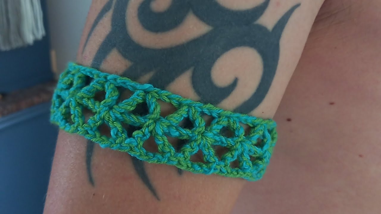 🪸crochet AVATAR bracelet🪼🪸 - step by step tutorial - YouTube