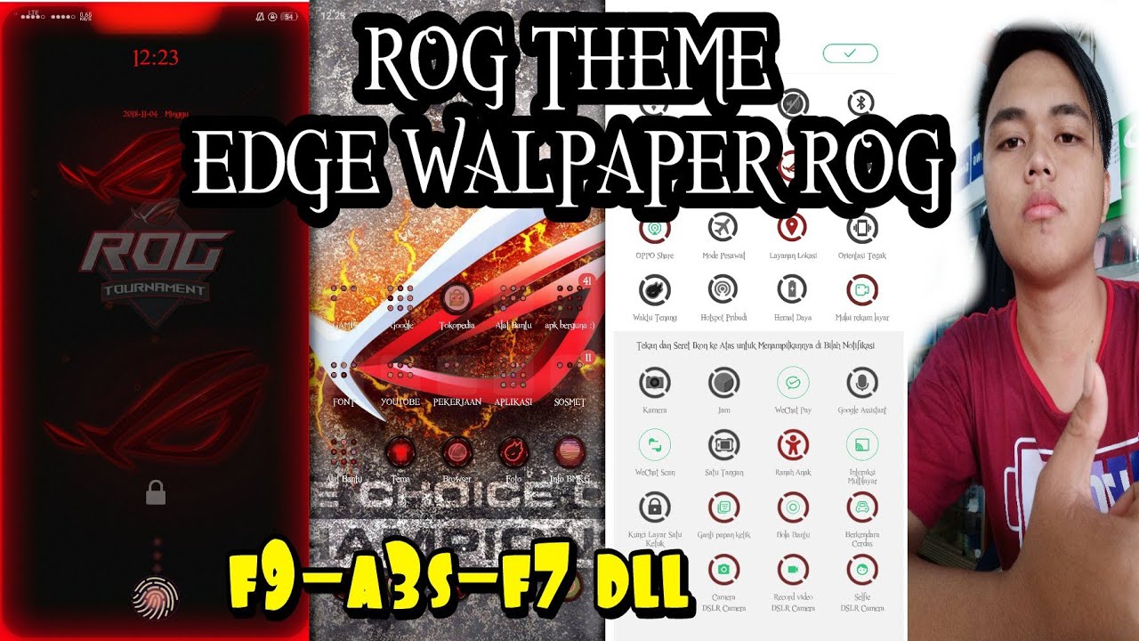 TEMA ROG F9/F7/A3S TEMBUS WA DLL KEREN - YouTube