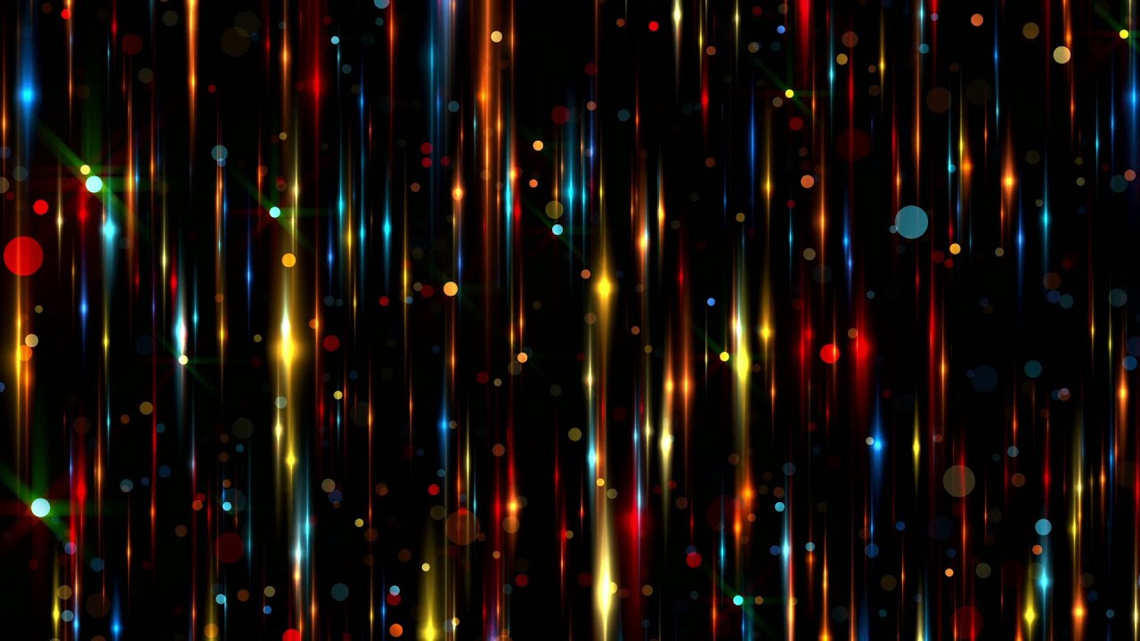 4K Screensaver | Colorful Rain– Psychedelic VJ Loop (No Sound) - YouTube