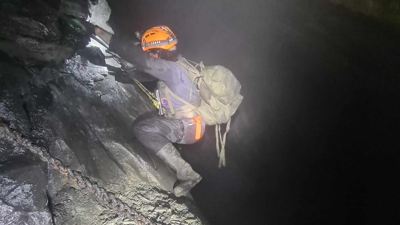 Slate mine - Wales (Part 2) The journey into the deep - YouTube