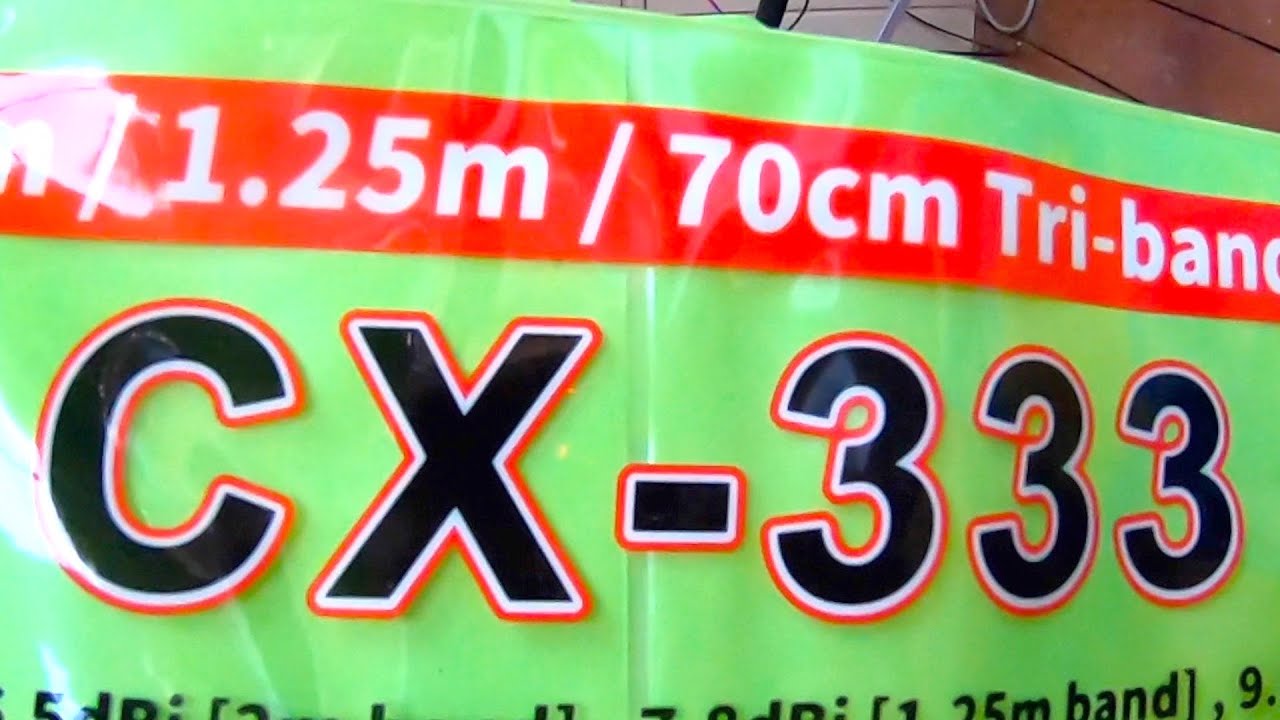 Comet CX-333 Tri Band Base Antenna Assembly - YouTube