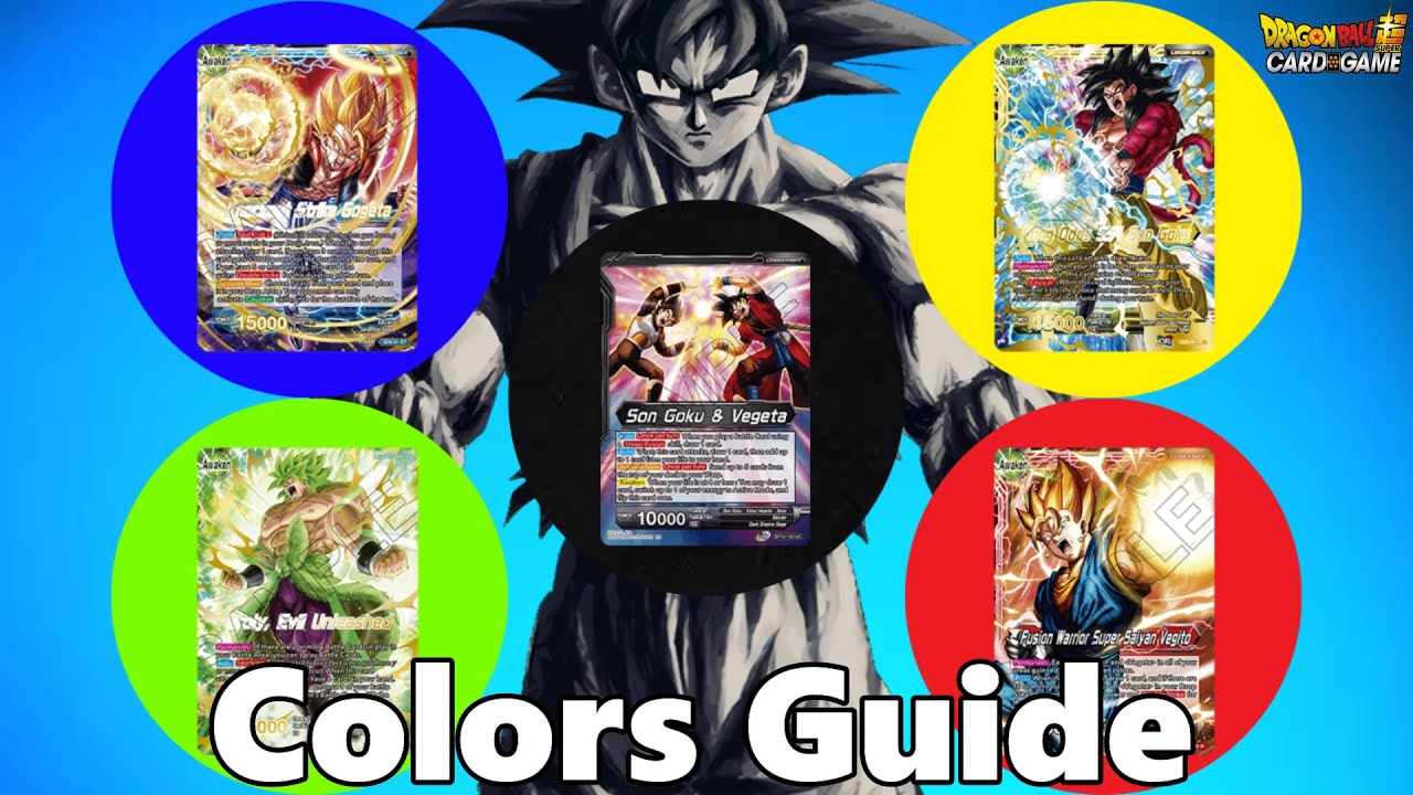 I'll Tell You What All Colors Do In Dragon Ball Super Card Game - YouTube