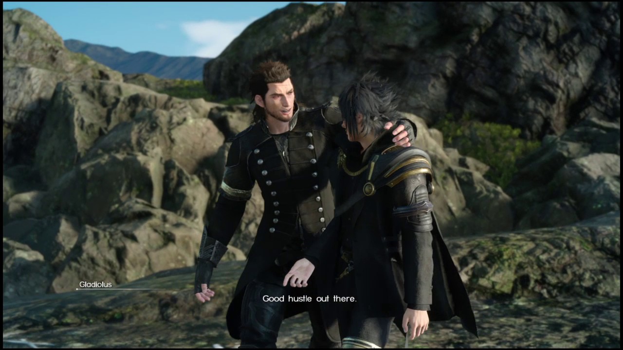 FINAL FANTASY XV gladio secretly ship noctis and iris - YouTube