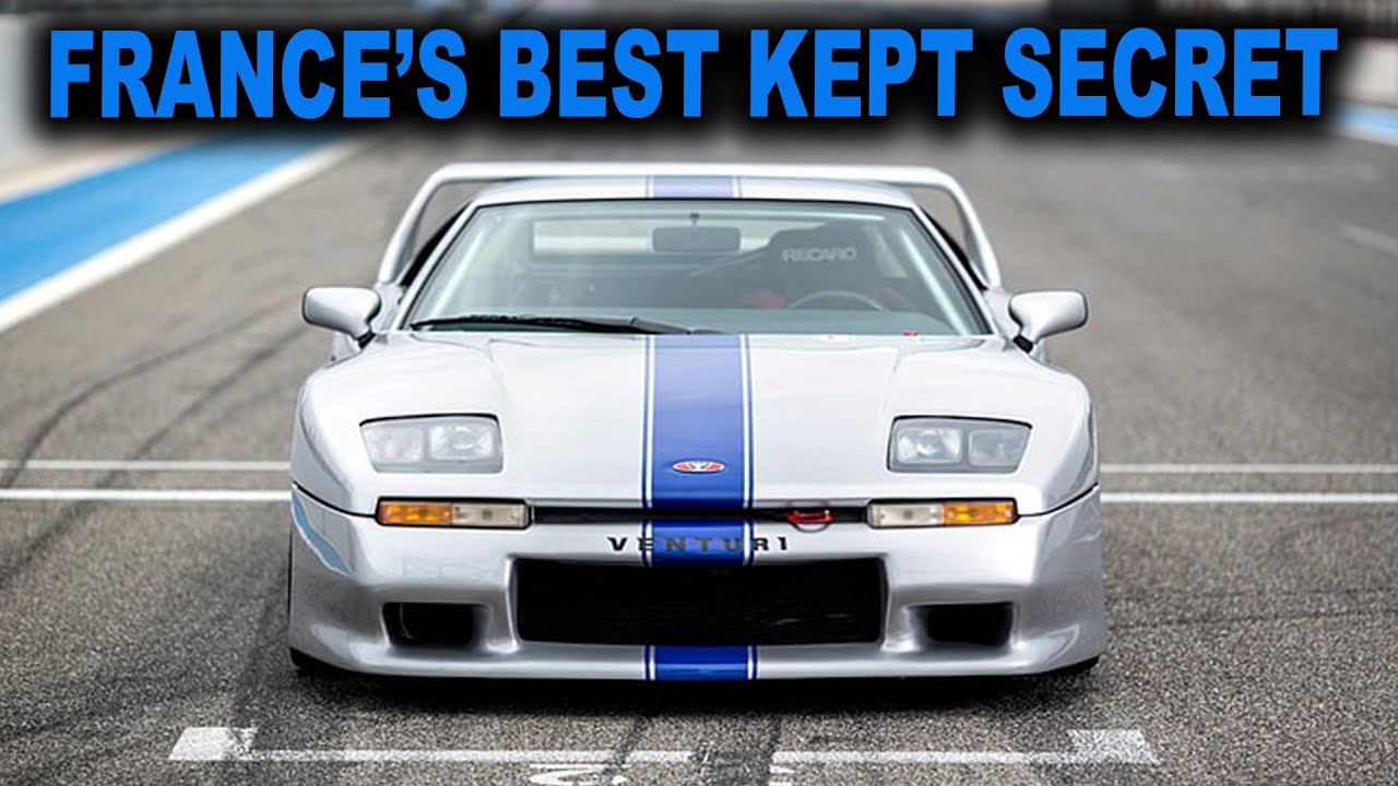 The Venturi 400GT French cousin of the Ferrari F40 - YouTube