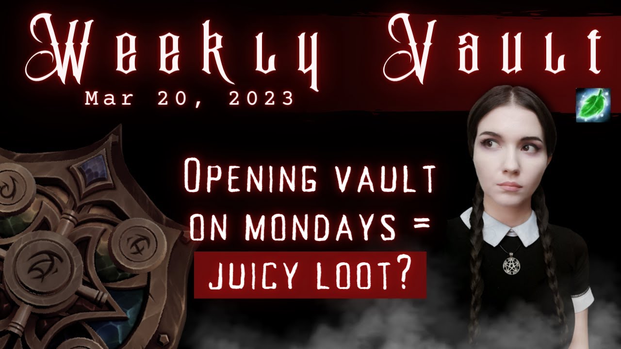 Great Vault Unboxing & Some IRL Updates | Restoration Druid ...