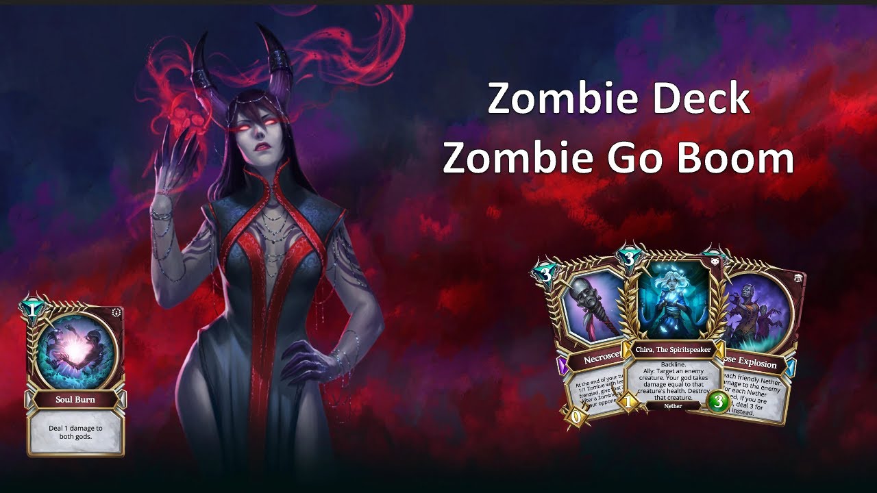 Gods Unchained | Zombie Go Boom | Death Deck - YouTube