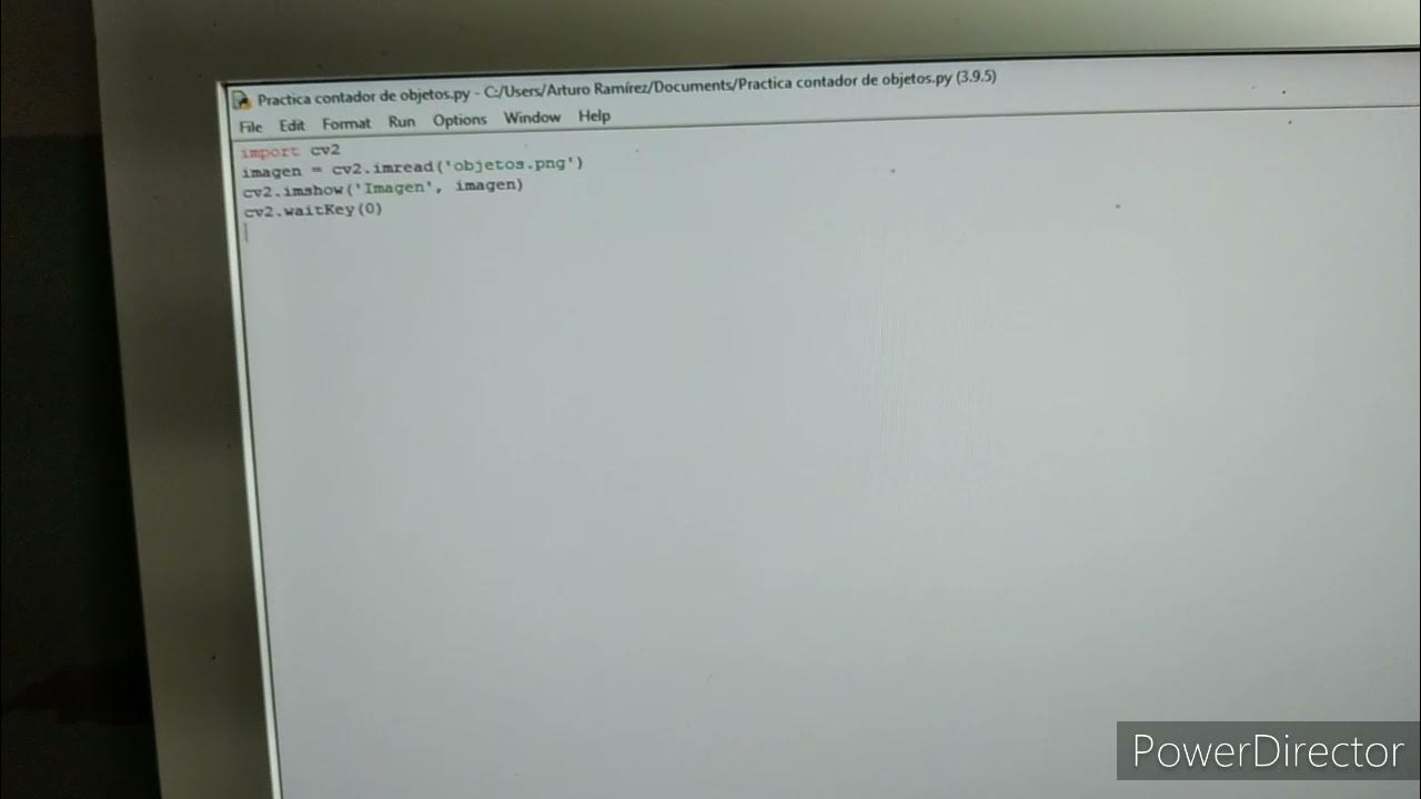 Contador de objetos en Python - YouTube
