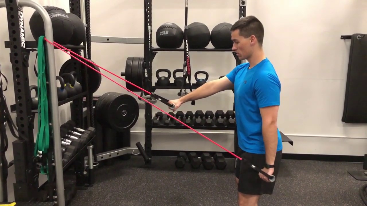 Straight Arm Lat Pull Downs (Alternating) - YouTube