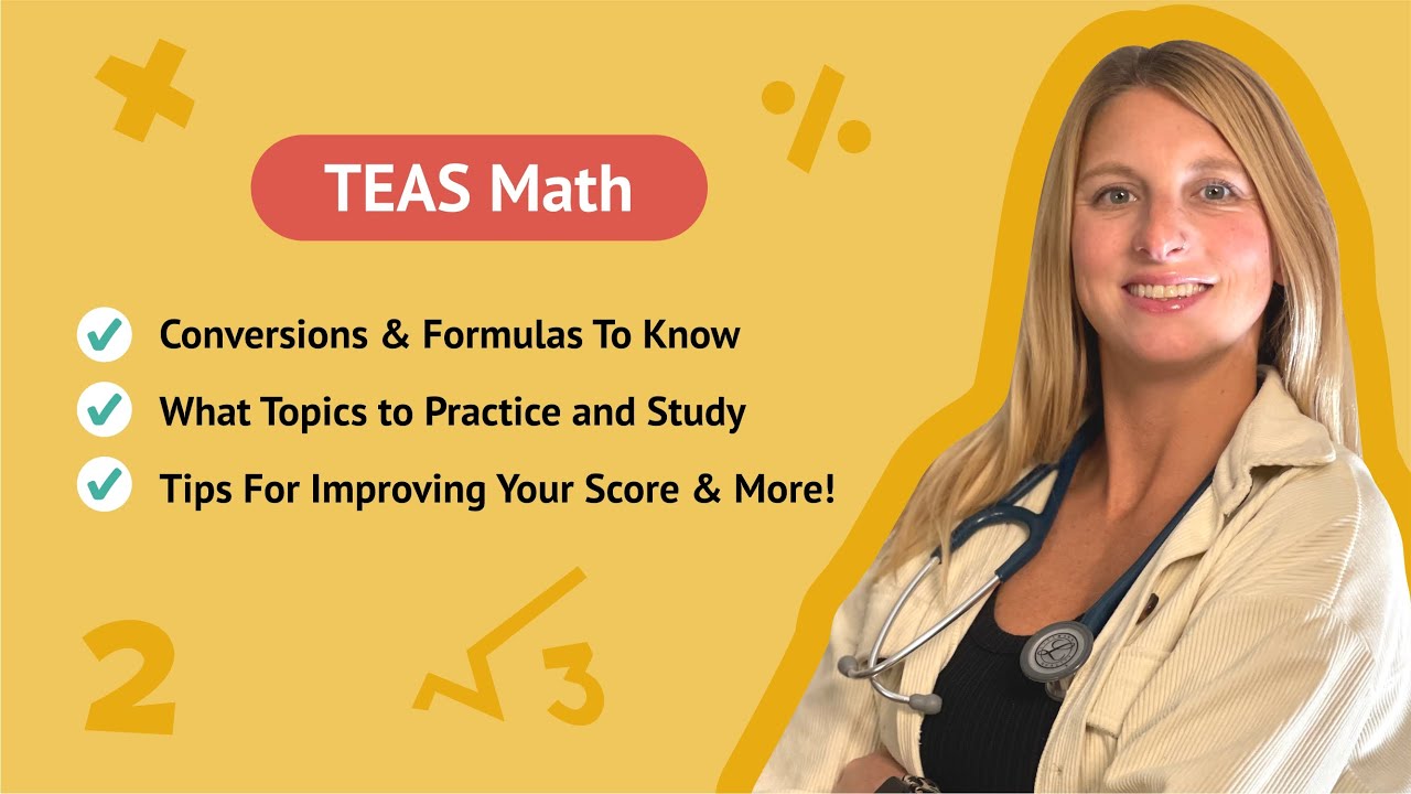 ATI TEAS MATH Updated for 2023 (Conversions, Formulas, What To Study ...