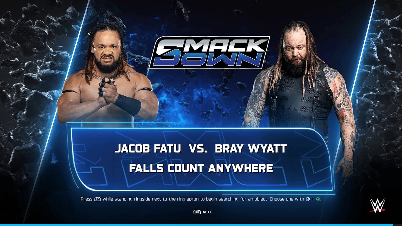 WWE 2K25 FULL MATCH - Jacob Fatu vs Bray Wyatt - The Fiend Unleashed ...