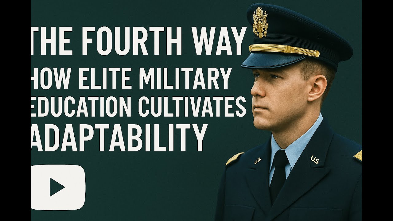 The Fourth Way—a transformative approach to professional military ...