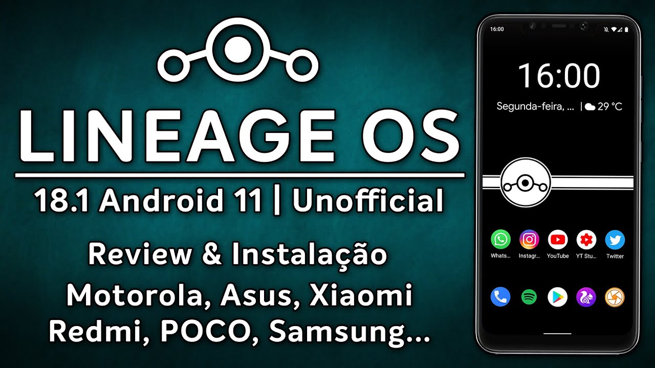 Lineage OS 18.1 Unofficial | Android 11 | Review & Instalação | Moto ...