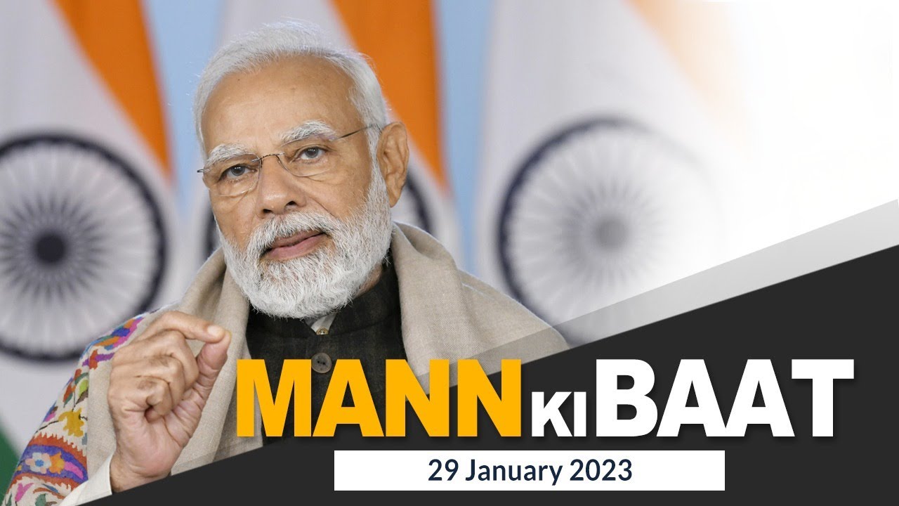 PM Modi Interacts with Nation in Mann Ki Baat l 29th January 2023 l PMO ...