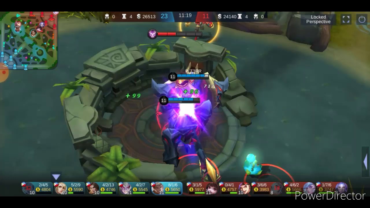 CHOU GAMEPLAY DAMAGE KICK BARRAGE 16 KILLS!!! - YouTube